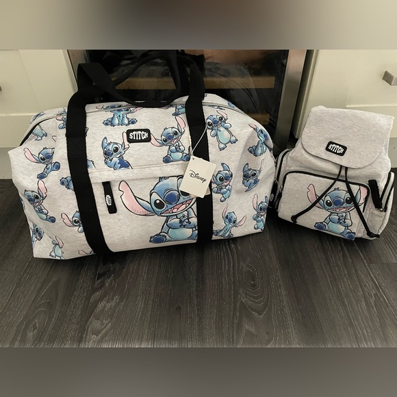 Disney | Bags | Nwt Disney Lilo And Stitch Weekender Bag And Backpack ...